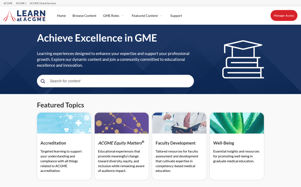 Learn at ACGME