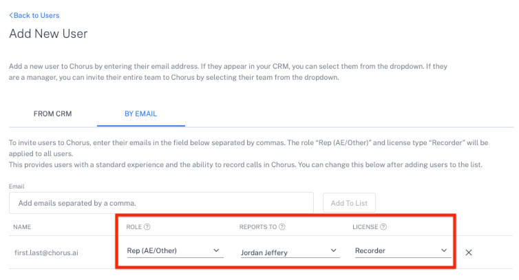 How to Manage Users and Hierarchies in Chorus