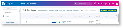How to Set up the Salesforce Trigger in RingLead