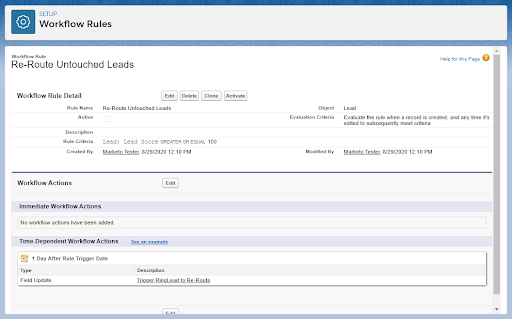How to Re-Route Untouched Records