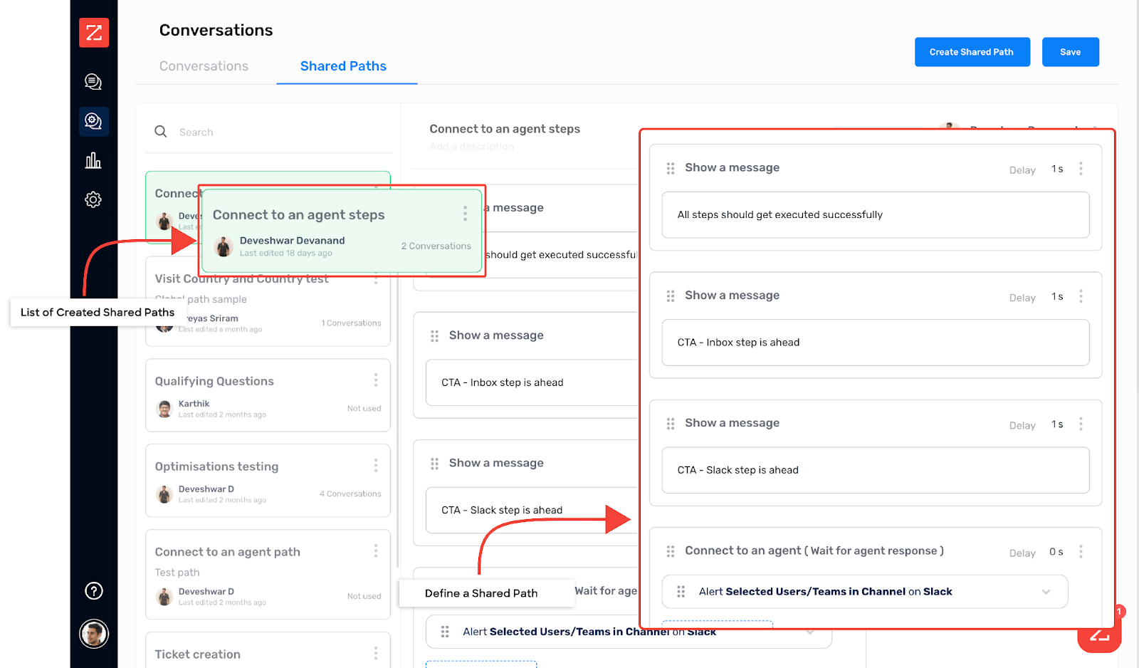 ZoomInfo Chat Shared Paths Explained