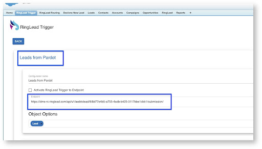 How to Set up the Salesforce Trigger in RingLead