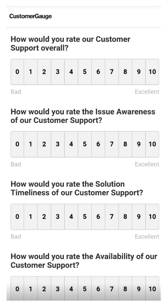 CustomerGauge