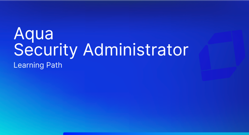 Aqua Security Aquademy