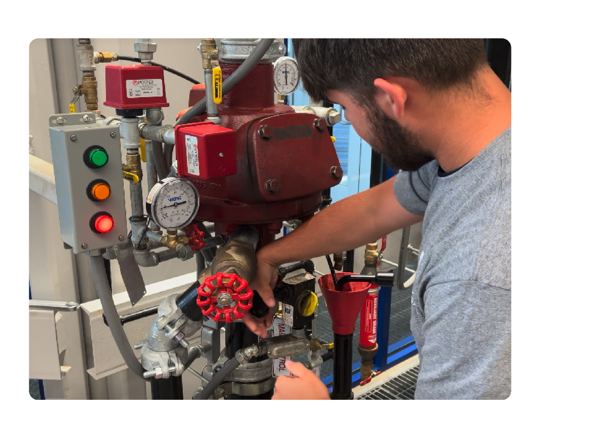 Fire Tech Productions a fire protection training company