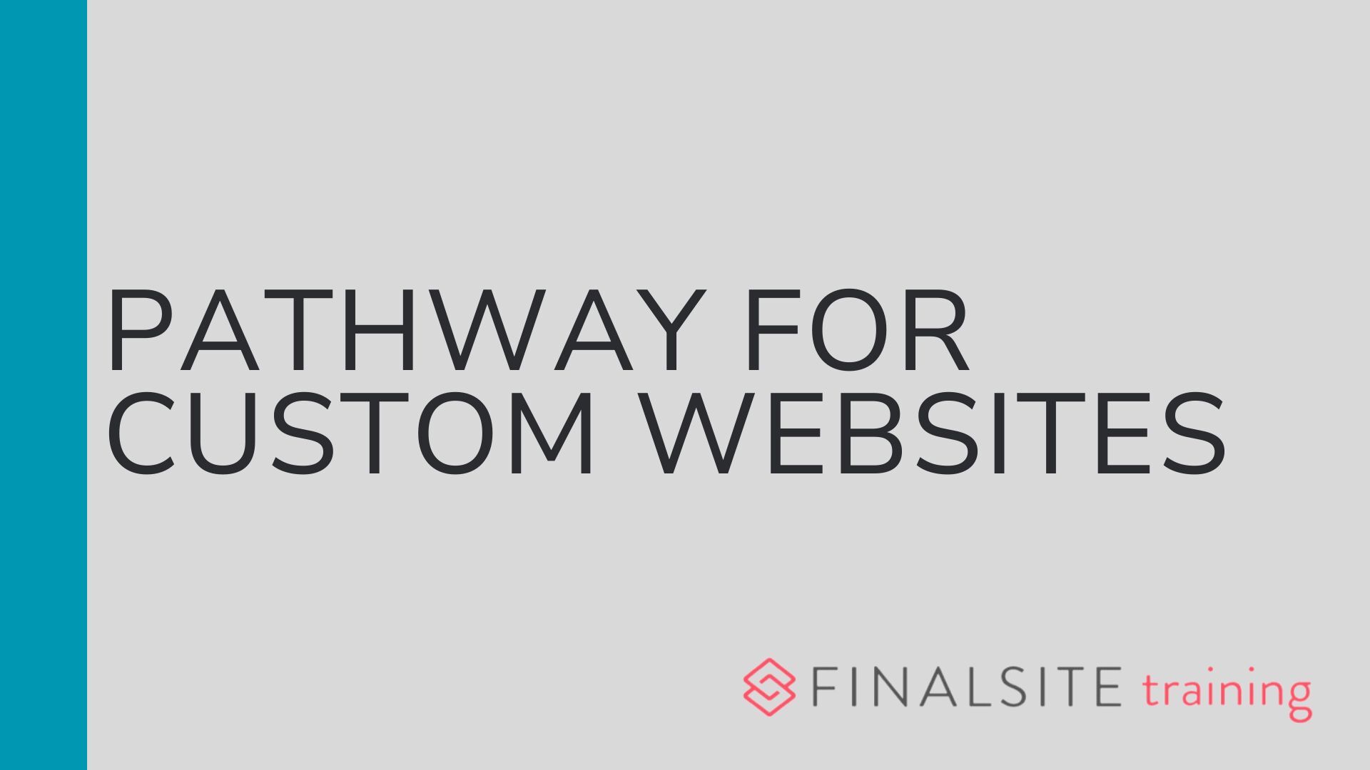 Finalsite Training