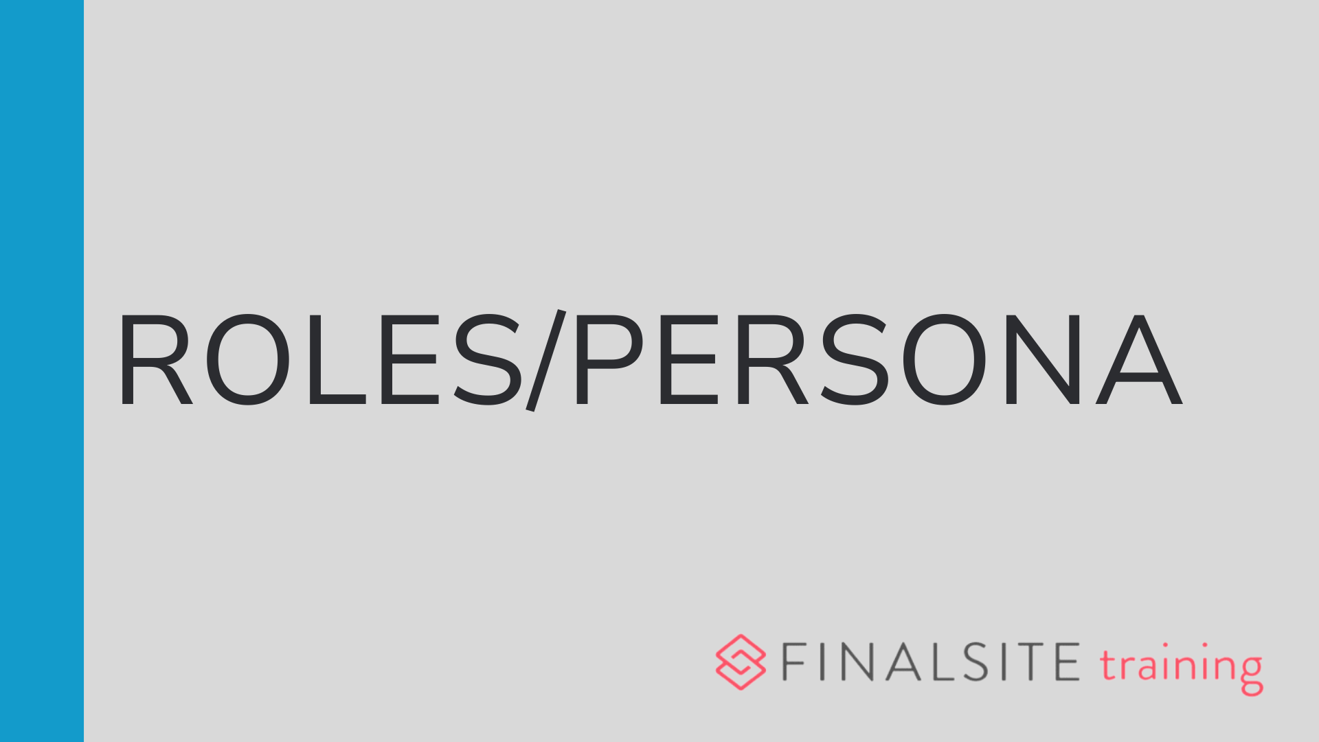 Finalsite Training