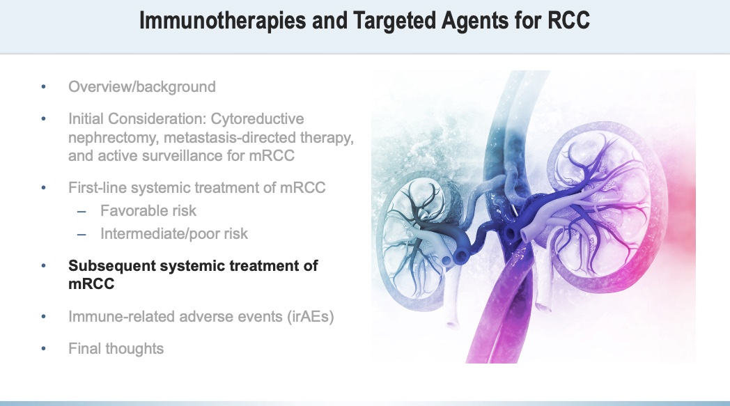 Optimizing Care for Advanced Renal Cell Carcinoma Patients | myCME