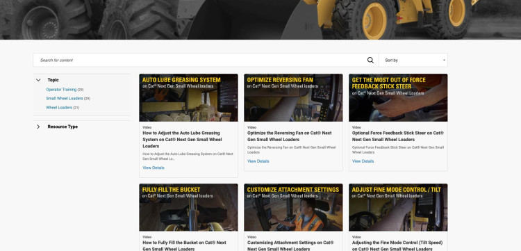 Cat® Operator Training