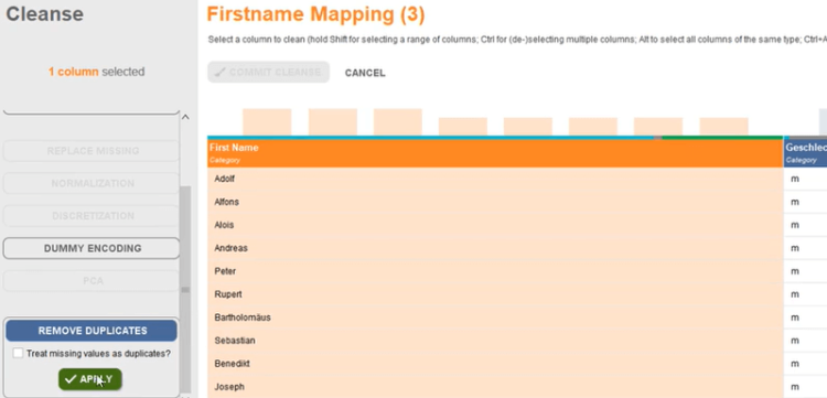 Extracting Data demo | RapidMiner Studio