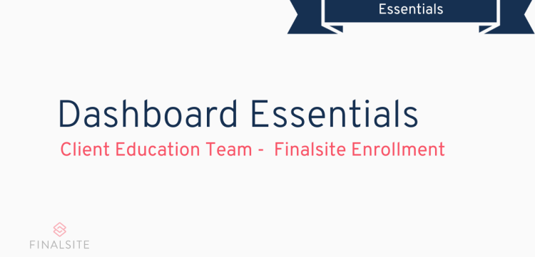 Finalsite Training
