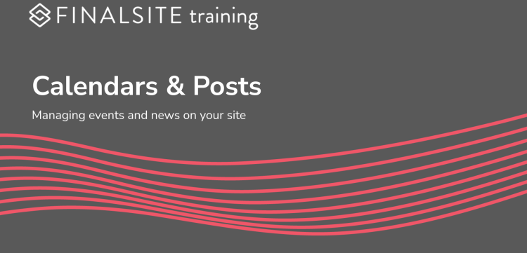 Finalsite Training