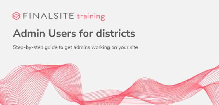 Finalsite Training