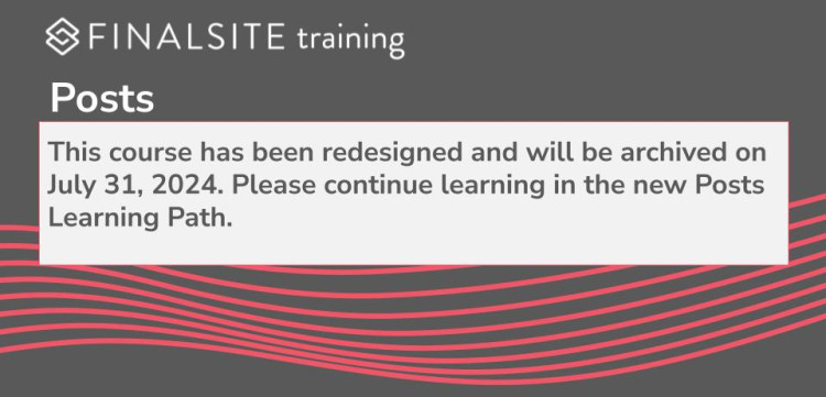 Finalsite Training