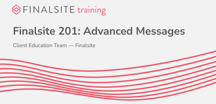 Finalsite Training