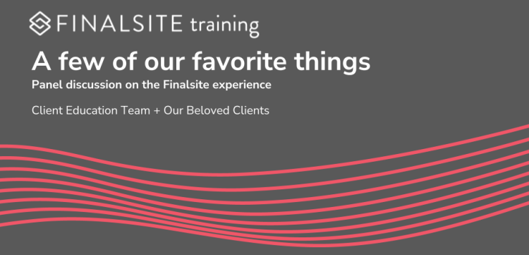 Finalsite Training