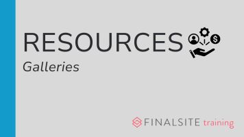 Finalsite Training