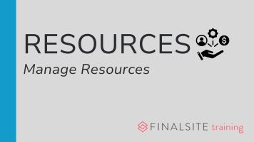 Finalsite Training