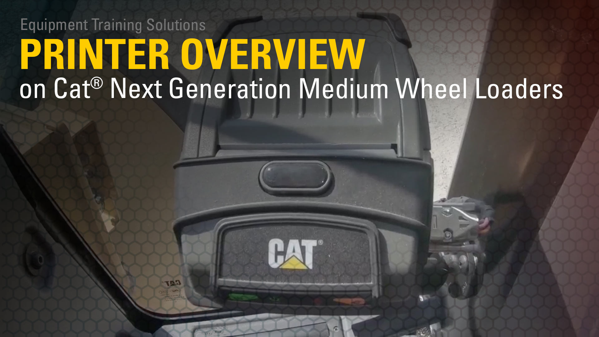 Cat® Operator Training