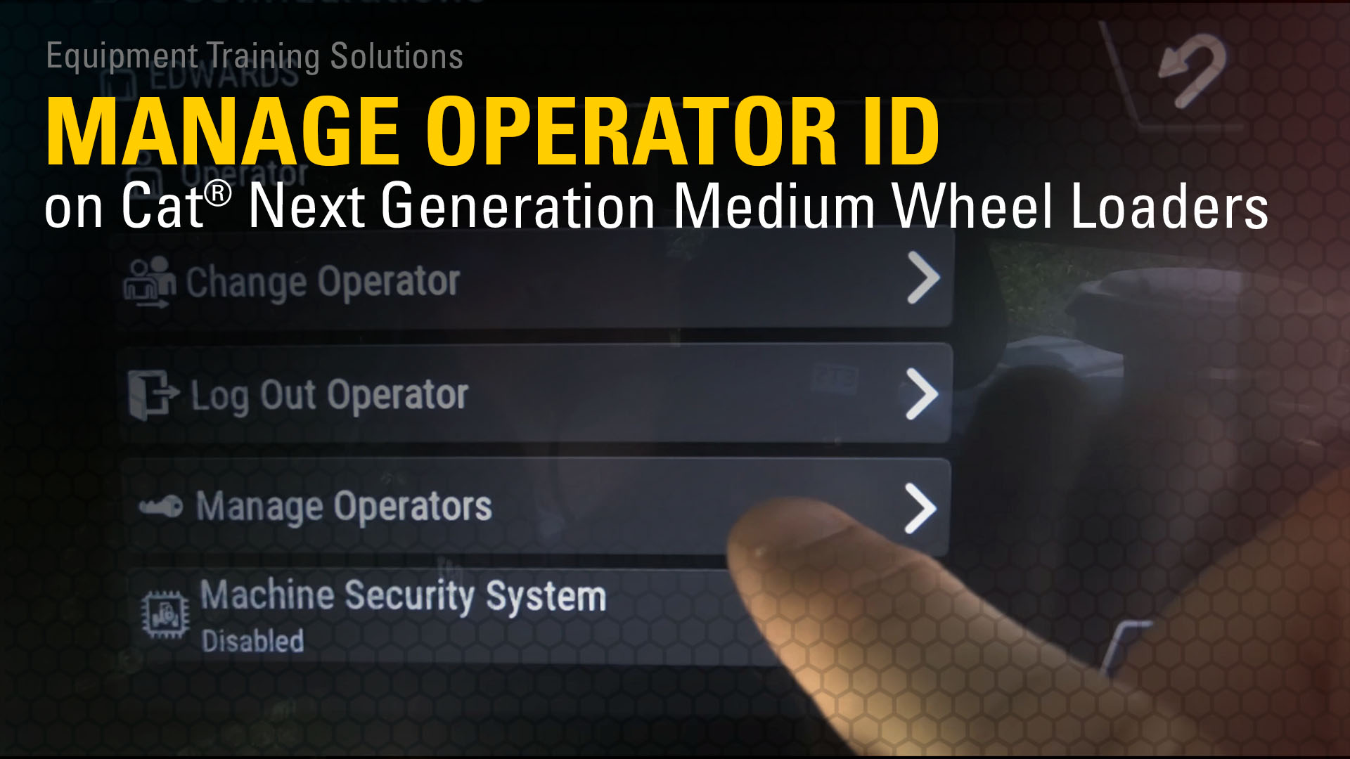 Cat® Operator Training